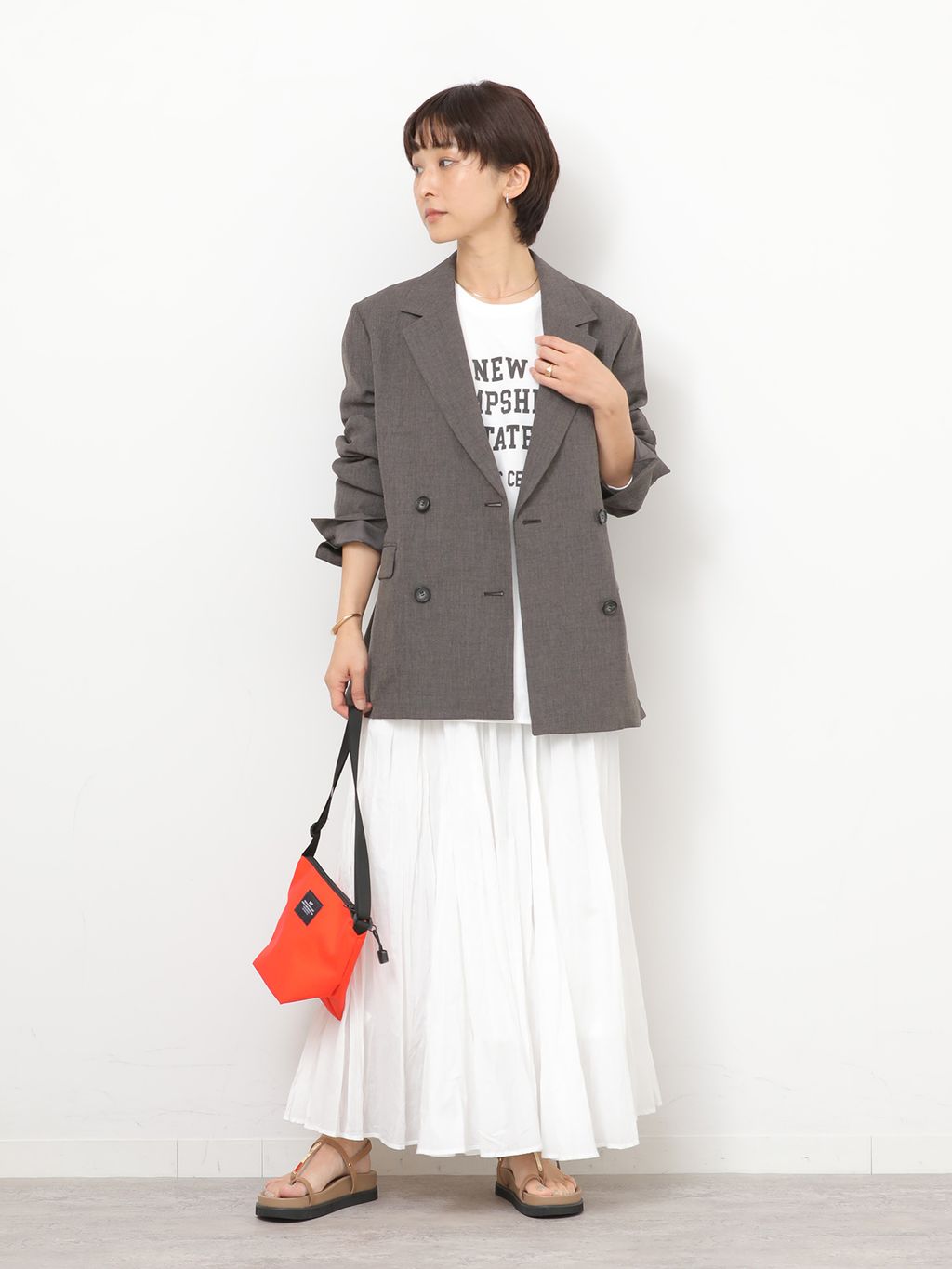 《予約》【BAGS IN PROGRESS】MICRO TOTE：ショルダーバッグのコーディネートスナップ（maki）｜JOURNAL ...
