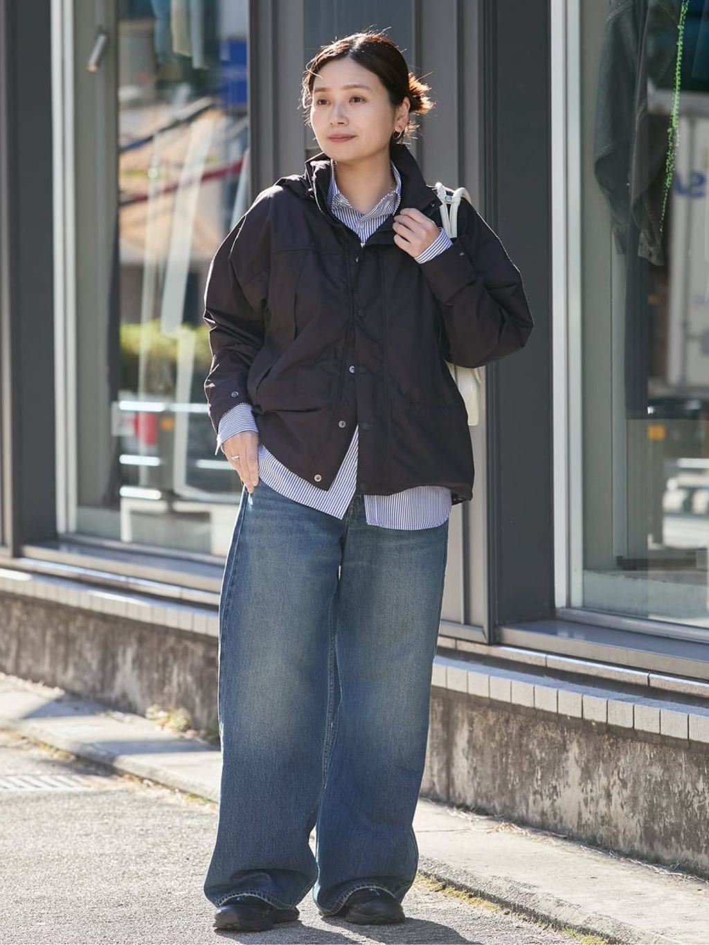 《予約》別注【THE NORTH FACE PURPLE LABEL】JS Field JKのコーディネートスナップ（Onda ...